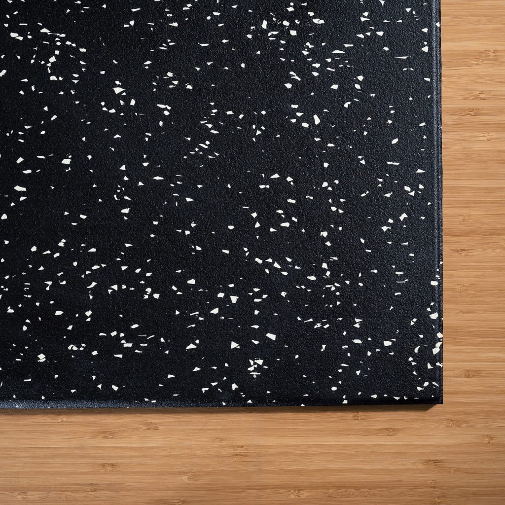 FITEK 30mm Premium EPDM Rubber Floor Mat - White Fleck