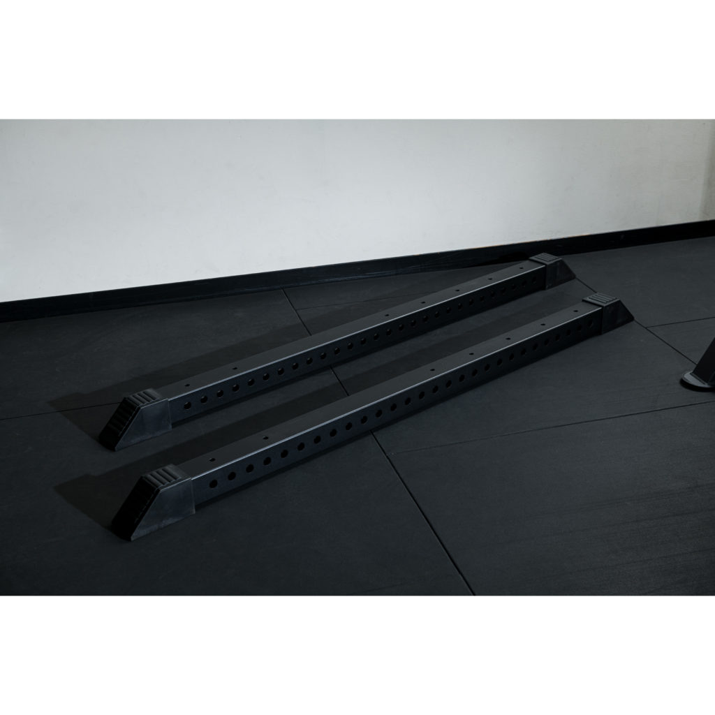 FITEK Power Rack Flat Foot Base Beams (75x75mm / Pair)