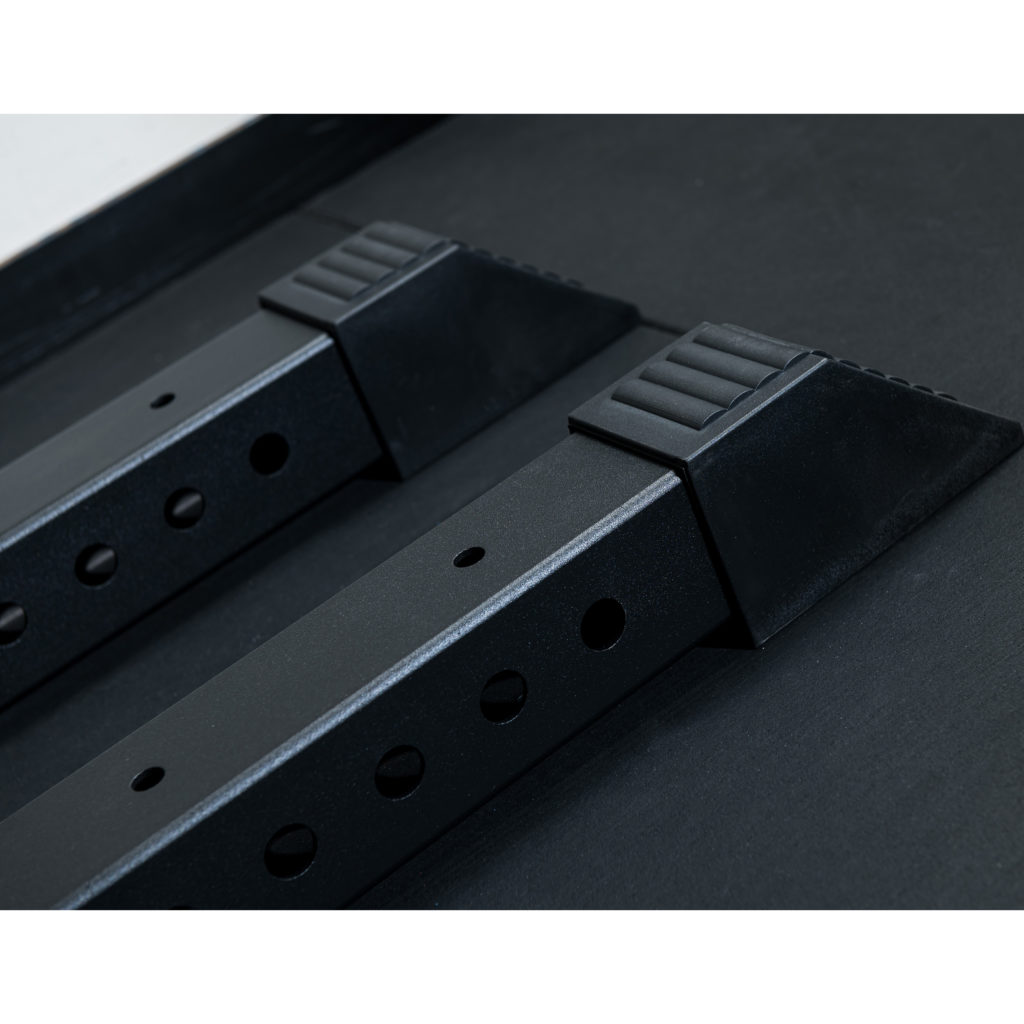FITEK Power Rack Flat Foot Base Beams (75x75mm / Pair)