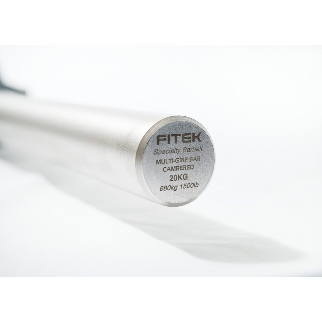 Cambered Multi-Grip Barbell | Swiss Bar for Bench Press