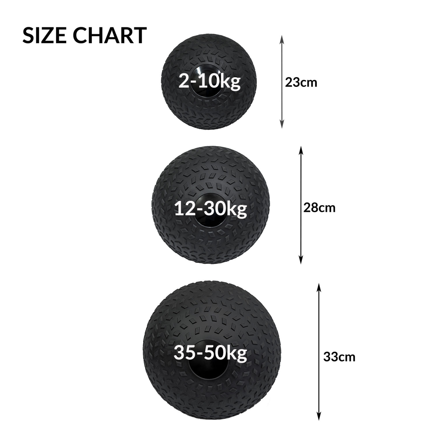 FITEK 45kg Dead Ball | Heavy Duty Slam Ball for Strength Training