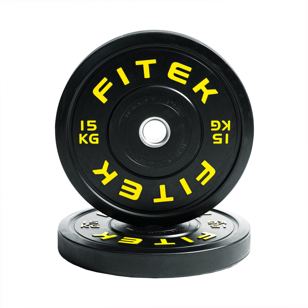 Ozilliant Virgin Rubber Black Bumper Plates - FITEK