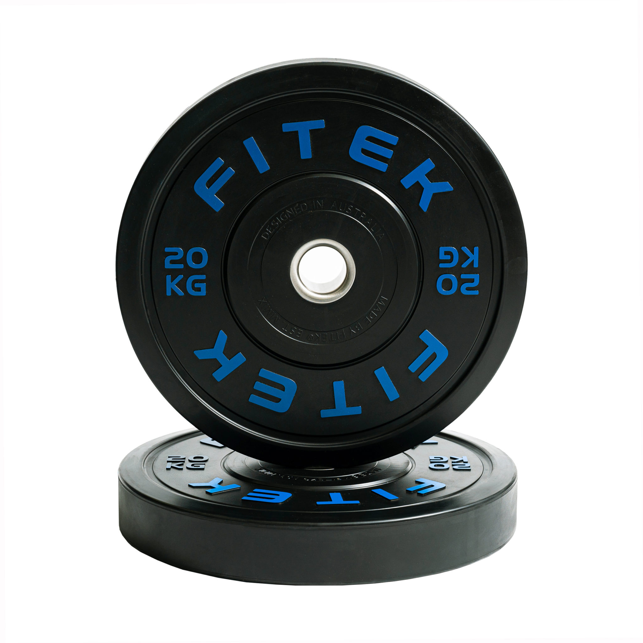 Ozilliant Virgin Rubber Black Bumper Plates - FITEK