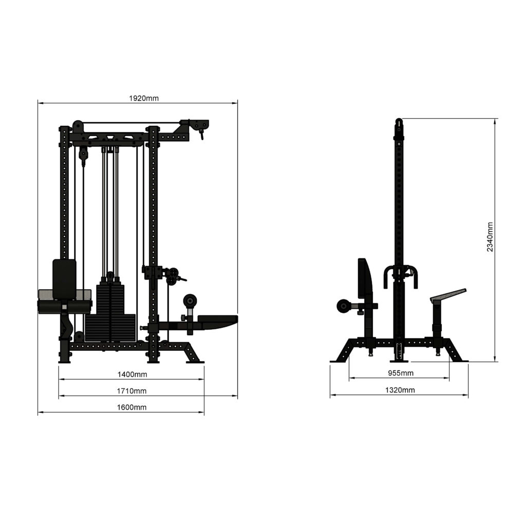 FITEK Cable Pulley Freestanding - FITEK
