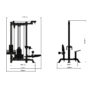 FITEK Cable Pulley Freestanding - FITEK