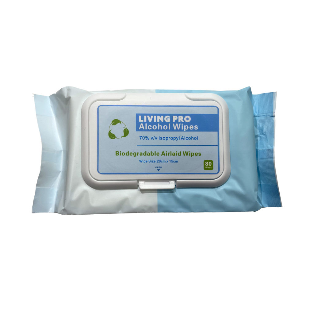 70% Isopropyl Alcohol Thick Wipes 80Pack | Alcohol Wipes | Fitek