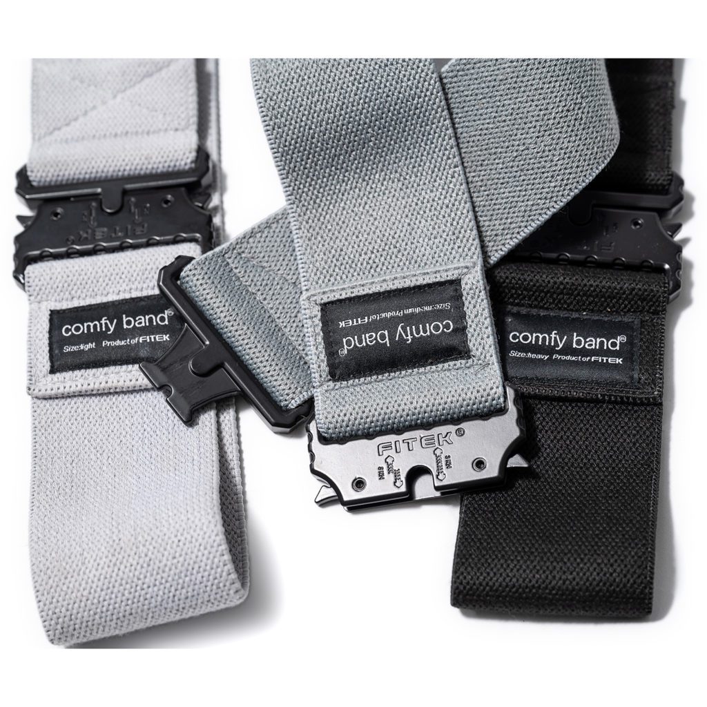 FITEK Fabric Resistance Bands with Buckle | 3-Piece Comfy Set