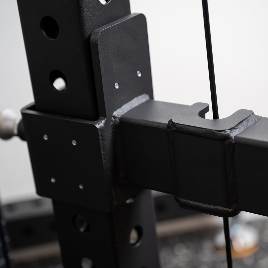 FITEK Power Rack Seated Row Foot Plate Attachment (75x75mm)