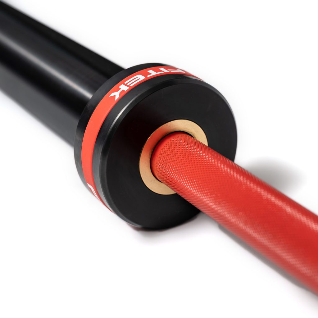 FITEK 15kg Red Multipurpose Barbell | Teflon Coated