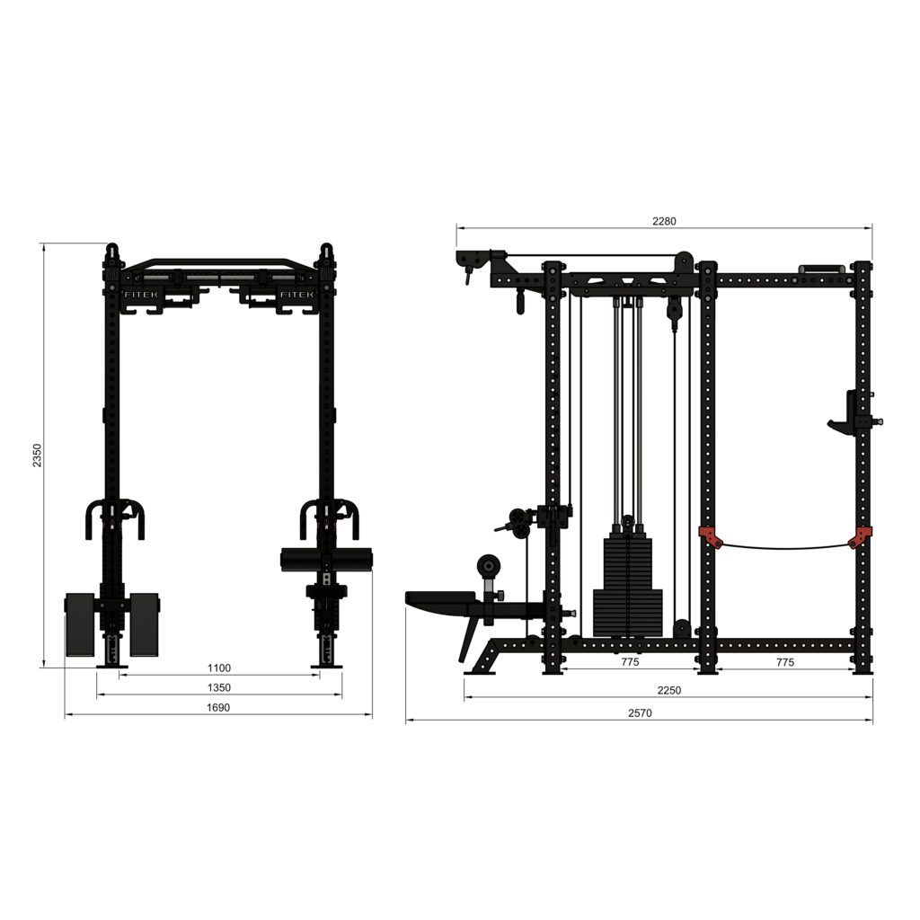 Maxi Rack MF775 - FITEK