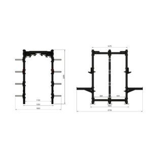 Dual Rack 3D1600 - FITEK