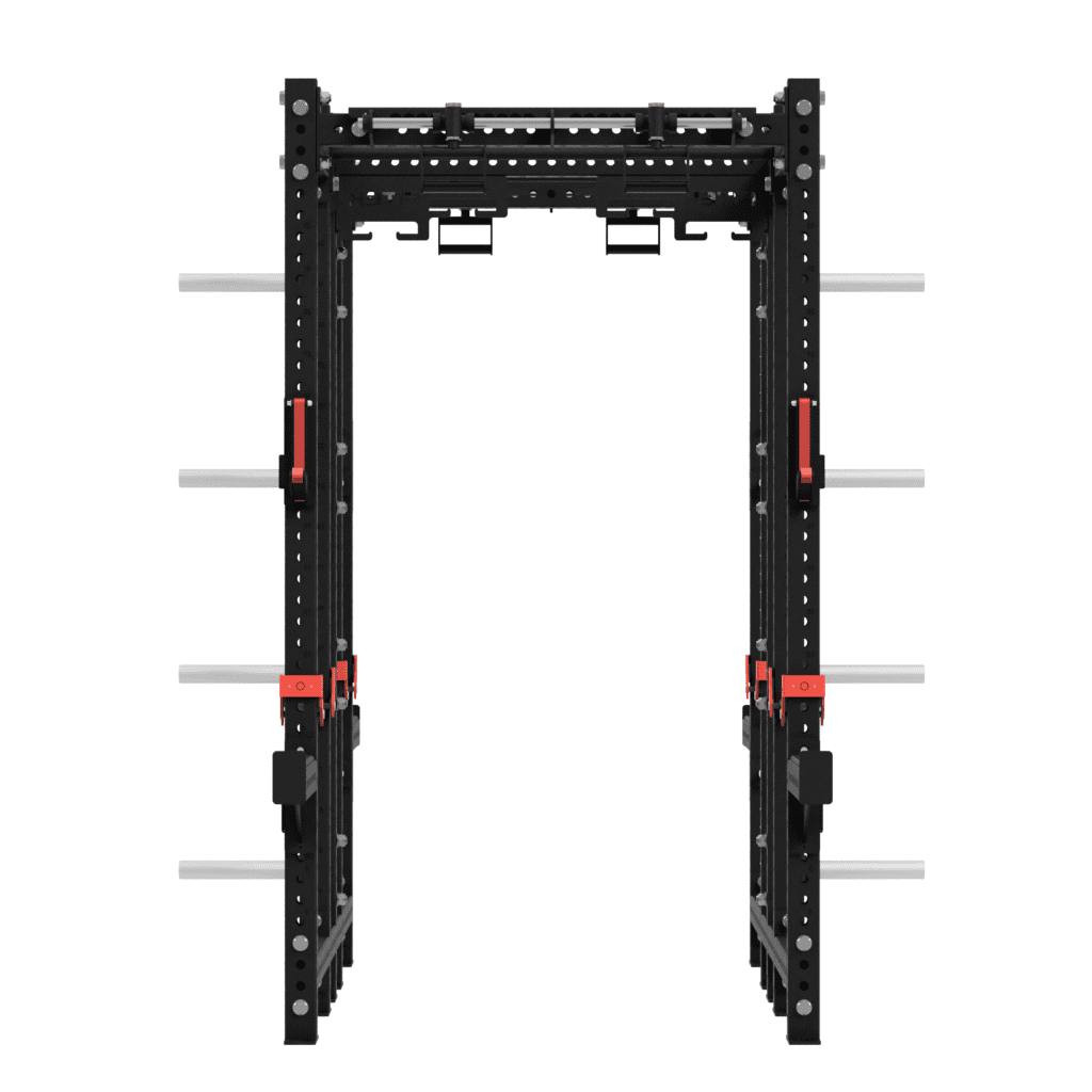 FITEK 5D2800 Dual Power Rack (75x75mm) Commercial Multi-Station