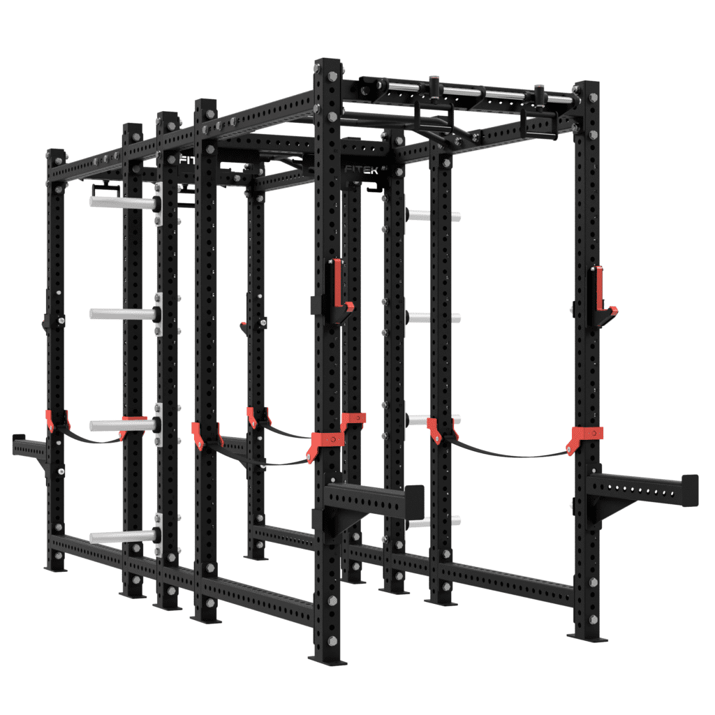 FITEK 5D3450 Dual Power Rack (75x75mm) Commercial Multi-Station