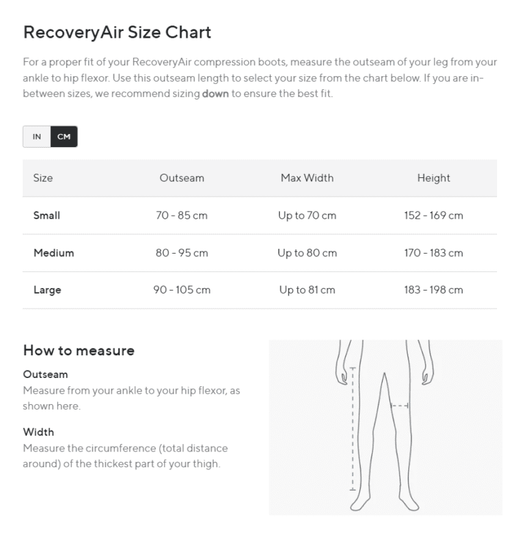 Pneumatic Compression Recovery Boots | Wireless Leg Massage